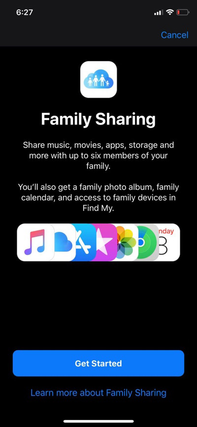 آموزش اشتراک گذاری iCloud اپل با اعضای خانواده در iOS 13 و iPadOS 13