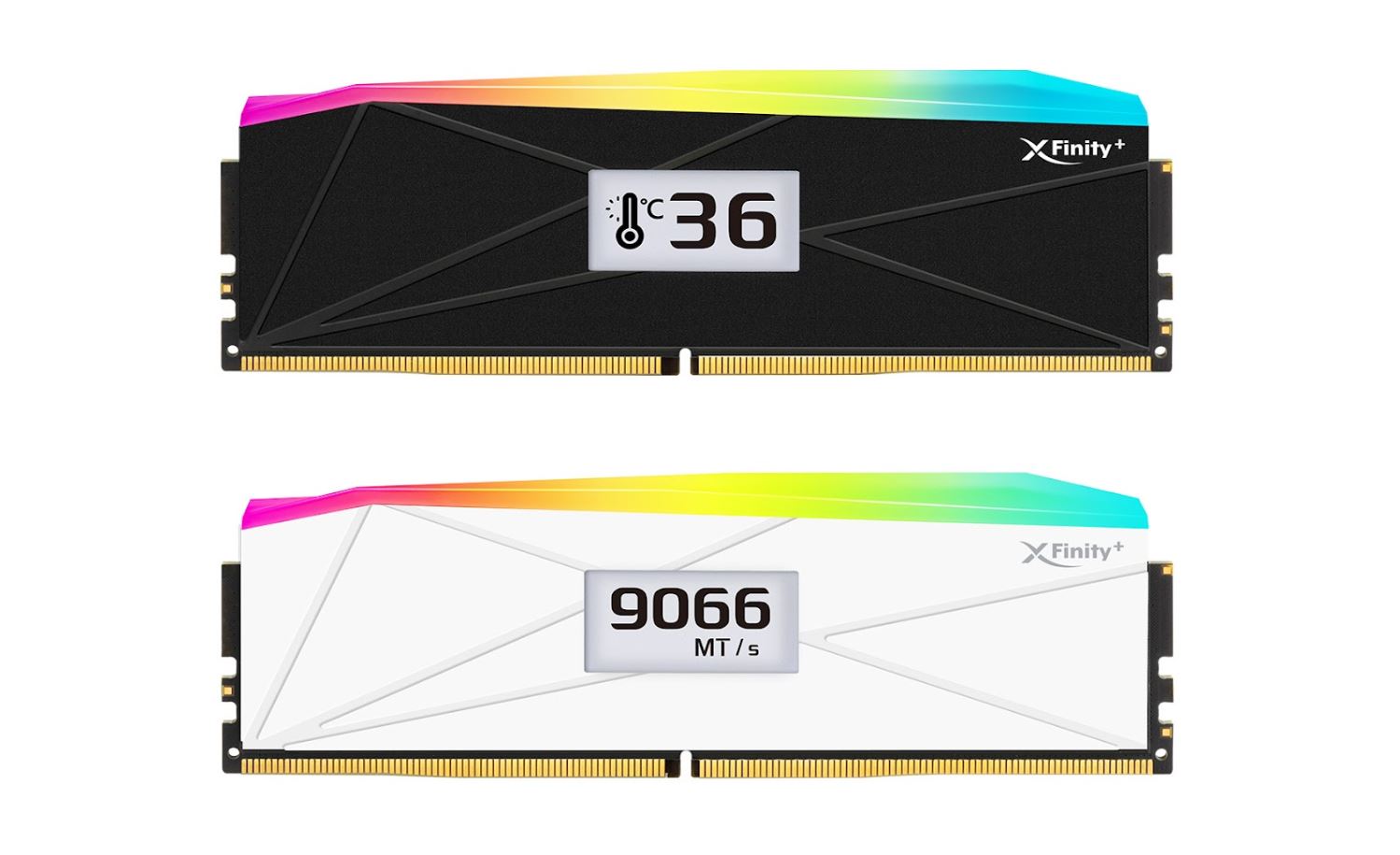 شرکت V-Color از رم +XFinity رونمایی کرد : اولین رم مجهز به نمایشگر OLED ...